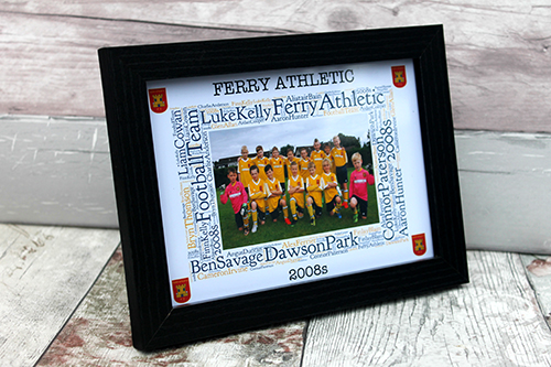 Personalised Football | Soccer Team Frame – MadeAt94